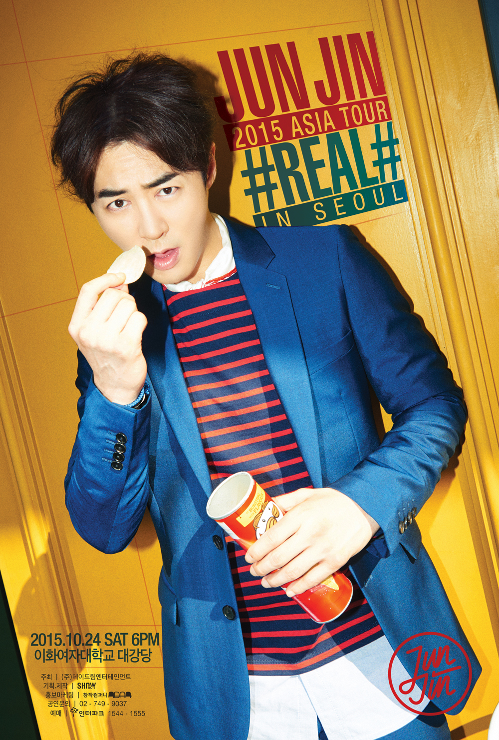 쇼노트 > JUNJIN 2015 ASIA TOUR ＃REAL＃ IN SEOUL